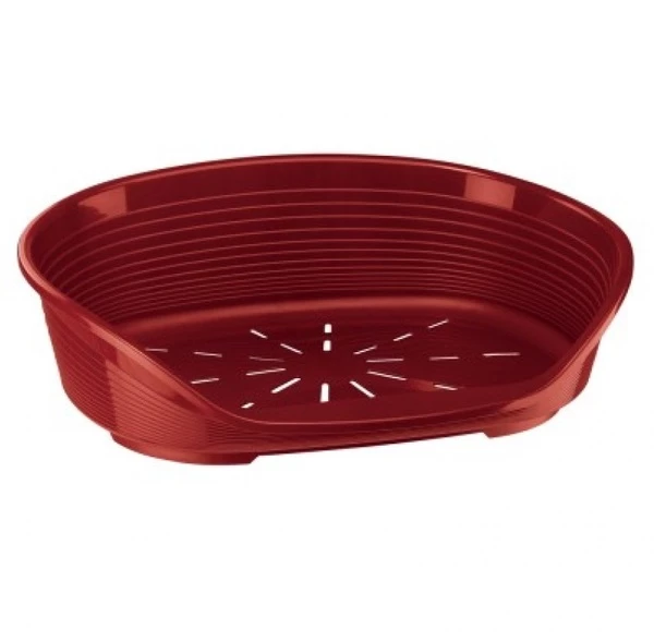 FERPLAST PLASTIC BEDS - SIESTA DELUXE 4 (Red) - CityU Vet Boutique