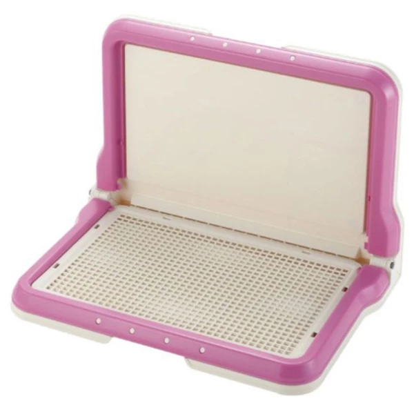 Richell L-Shape 2 way Snap-in Litter Pan Wide S - Pink - CityU Vet ...
