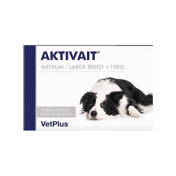 VETPLUS AKTIVAIT for Dog (Medium & Large Breed) 60 caps - CityU Vet ...
